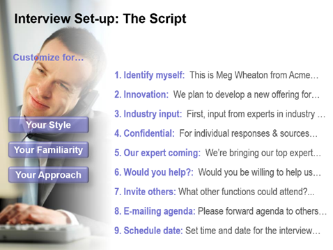 2. Tools for setting up Discovery interviews